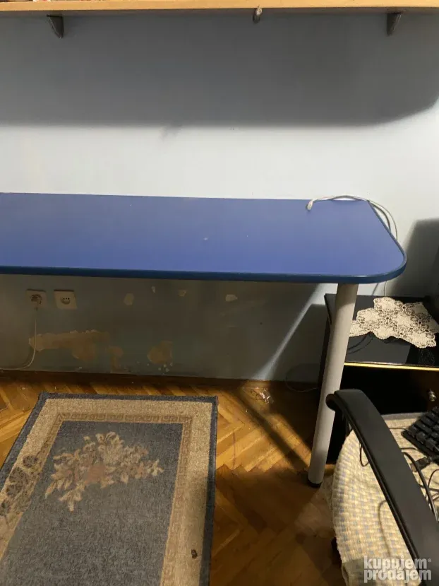 Veliki ugaoni, radni sto za dvoje dece - KupujemProdajem