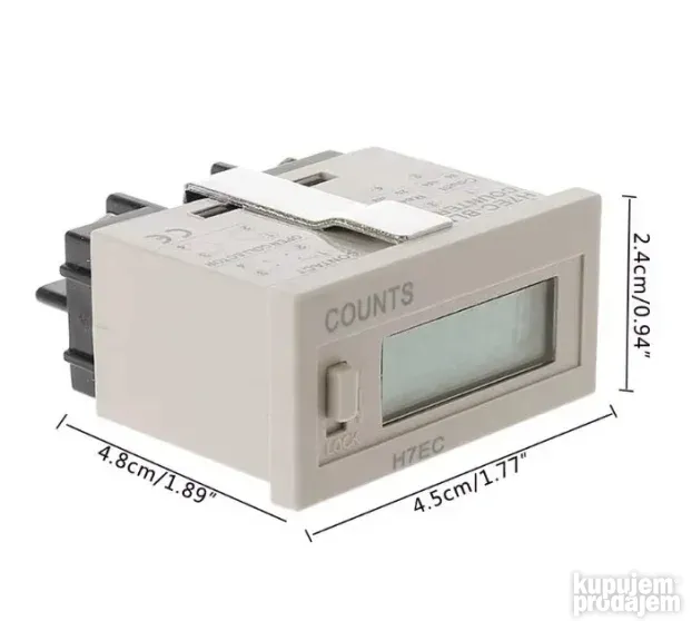 H7EC-6 Digitalni Elektronski Brojač impulsa - KupujemProdajem