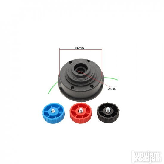 Glava električnog trimera univerzalna THORP sa tri adaptera - KupujemProdajem