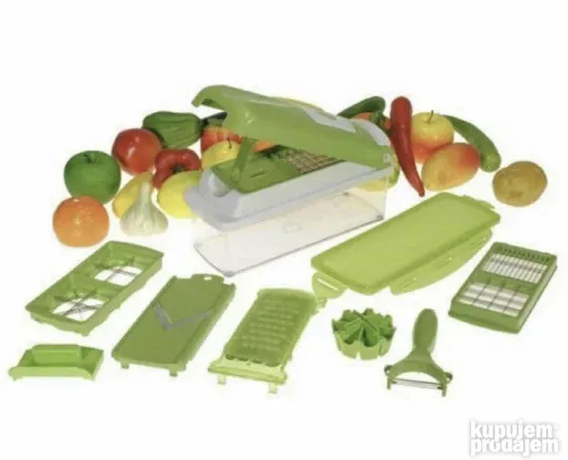 rucni secko 12 u 1 - set za seckanje voca i povrca - KupujemProdajem