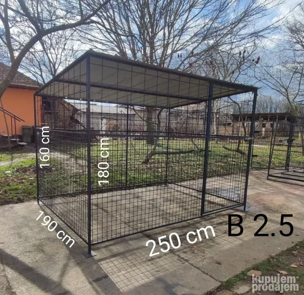 Boks za pse kavez za pse B 2.5 - KupujemProdajem