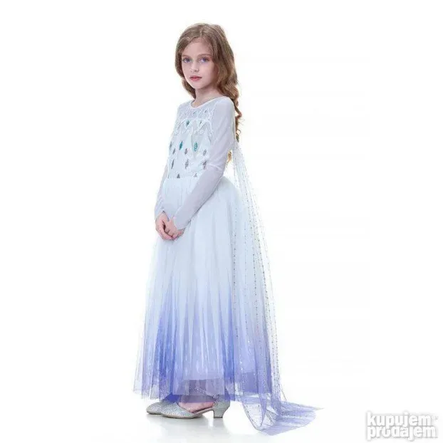 Elsa Frozen Haljina (Kostim) Za Devojcice - KupujemProdajem
