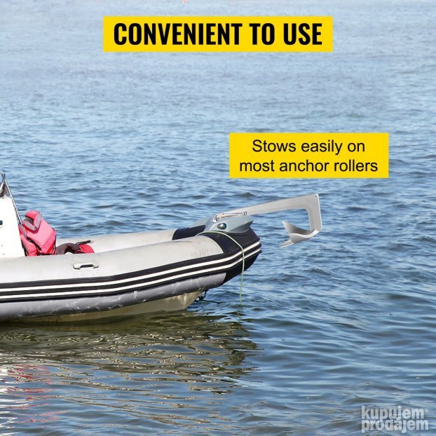 Pocinkovano sidro za čamac 5kg anker - KupujemProdajem