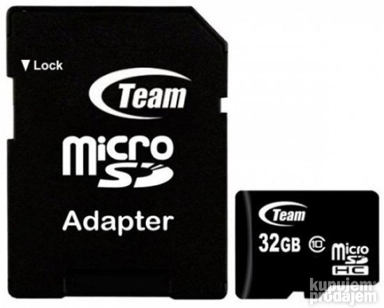 TeamGroup Memorijska kartica MicroSD 32GB Class10+ - KupujemProdajem