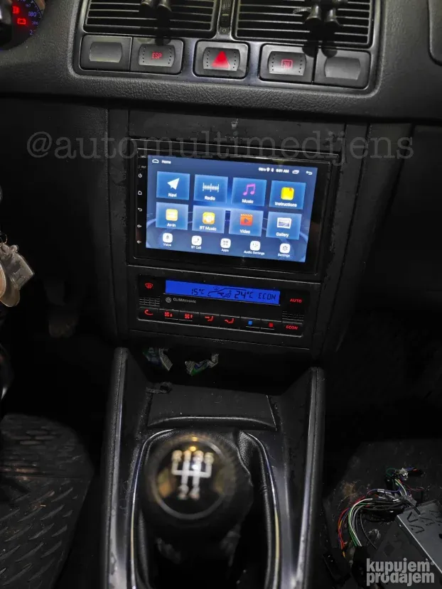 Golf 4 Android Multimedija Navigacija Radio CD DVD GPS Mape ...