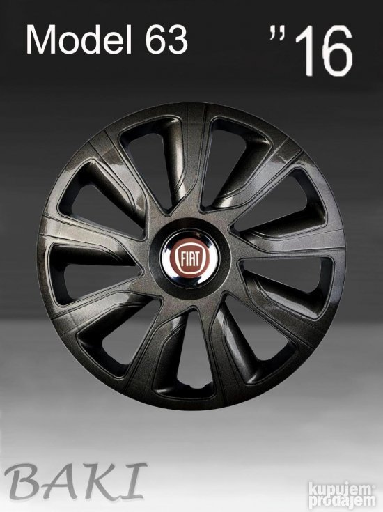 Ratkapne FIAT 16 model 63 Ratkapne R16 Tipo Doblo 500 Stilo ...