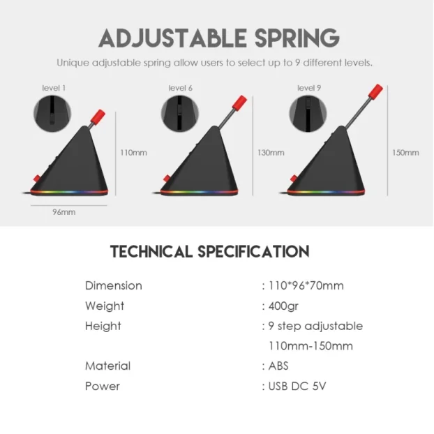 Mouse Bungee Fantech Prisma+MR01 RGB Sakura - KupujemProdajem