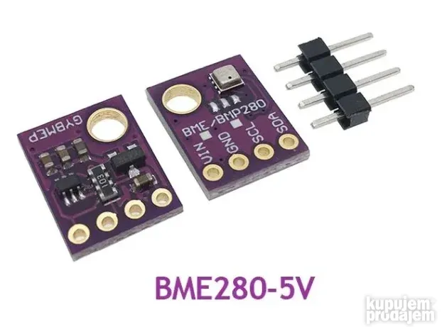 BME280 - BOSCH senzor temperature, vlaznosti i pritiska - KupujemProdajem