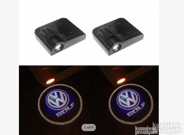 LED logo projektor za vrata VW Golf - KupujemProdajem