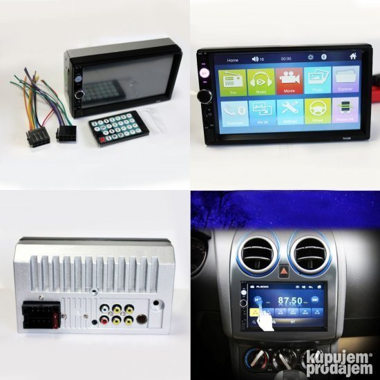 Multimedija za auto 7" MP5 autoplay 7010B./blenda/kamera - KupujemProdajem