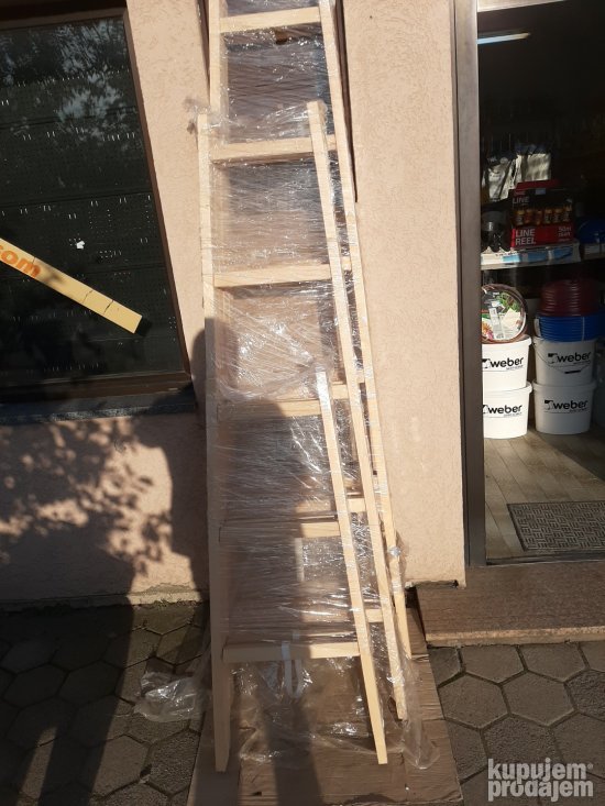 Merdevine drvene razne dimenzije - KupujemProdajem