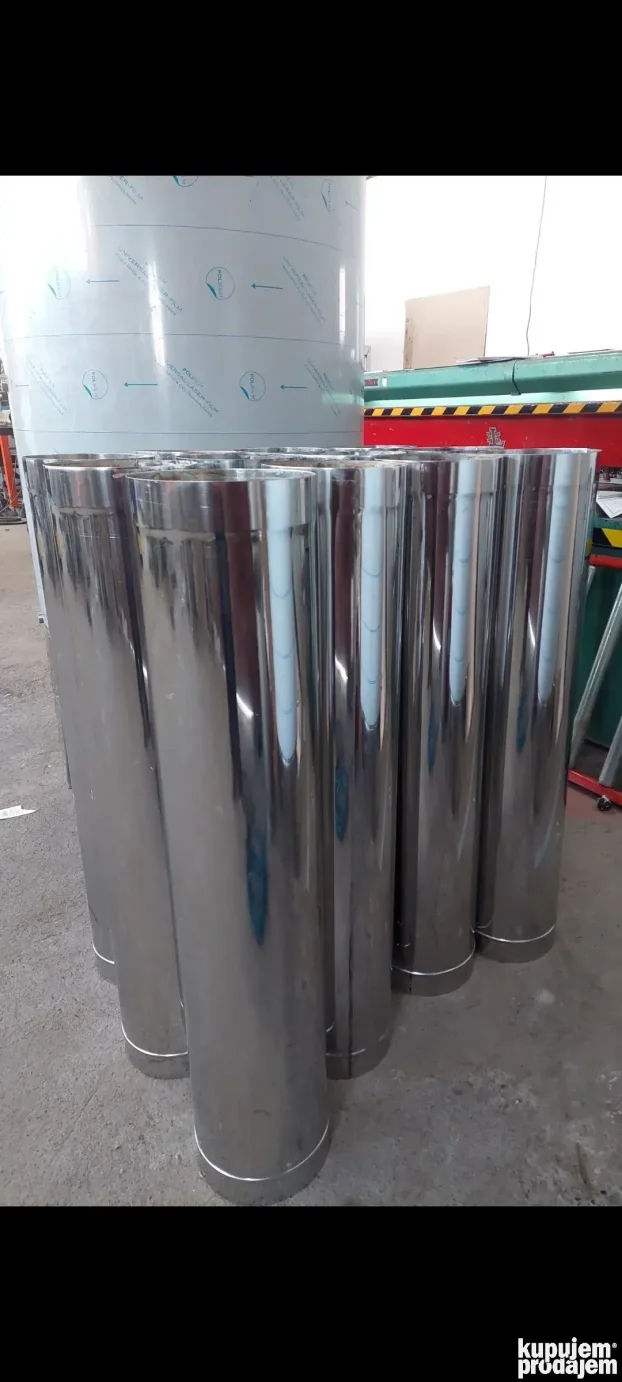 Inox dimovodne cevi prohromski čunak za grejanje/dimnjak - KupujemProdajem