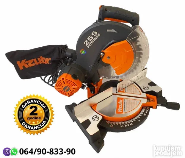 Električni cirkular KZUBR 1800W / 255mm - 2 GODINE GARANCIJE - KupujemProdajem