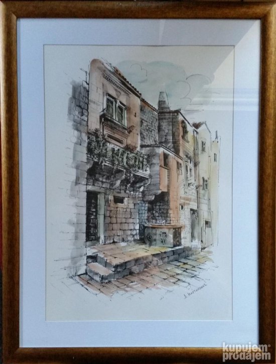 D.Martinovic, Vrhunski akvarel, Snizeno - KupujemProdajem