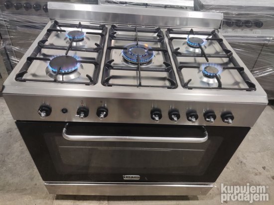 Profesionalni sporet na plin sa ogromnom turbo rernom - KupujemProdajem