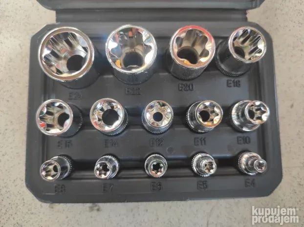 E torx Gedora Set 14 kom - KupujemProdajem