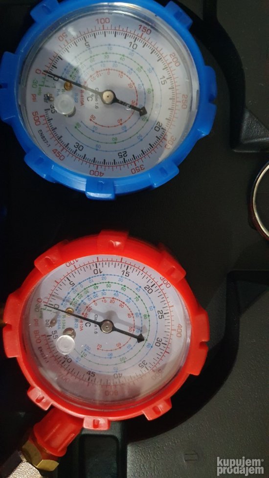 Alat za klime manometri i creva za punjenje klima Profi - KupujemProdajem