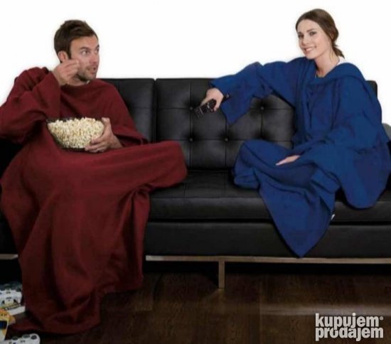 CEBE SA RUKAVIMA-Snuggie cebe sa rukavima-Cebe za zimu - KupujemProdajem