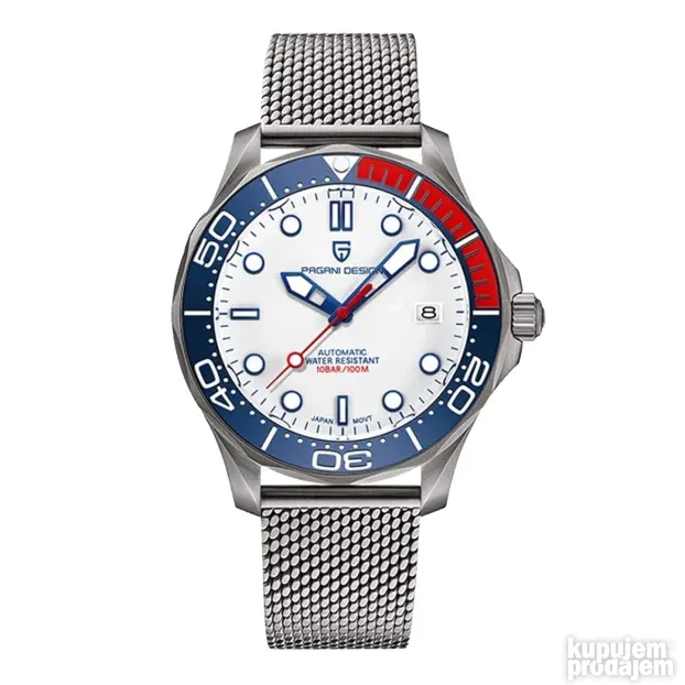 Pagani Design PD-1667 - Omega Seamaster Diver 300M Homage - KupujemProdajem