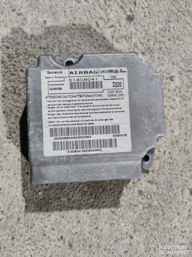 Lancia Delta Airbag modul - KupujemProdajem