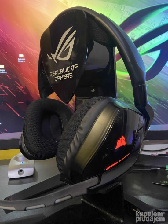 Corsair Void RGB Wireless Bezicne slusalice 7.1 surround gar ...
