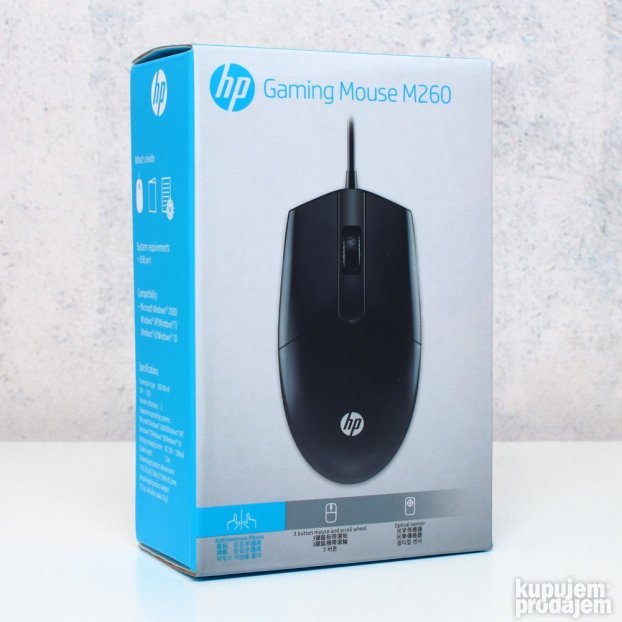 Mis HP M260 crni - NOVO - KupujemProdajem