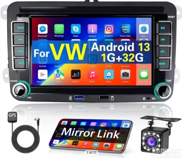 MULTIMEDIJA Android VW Passat b6 b7 Golf 5 6 Plus Touran - KupujemProdajem