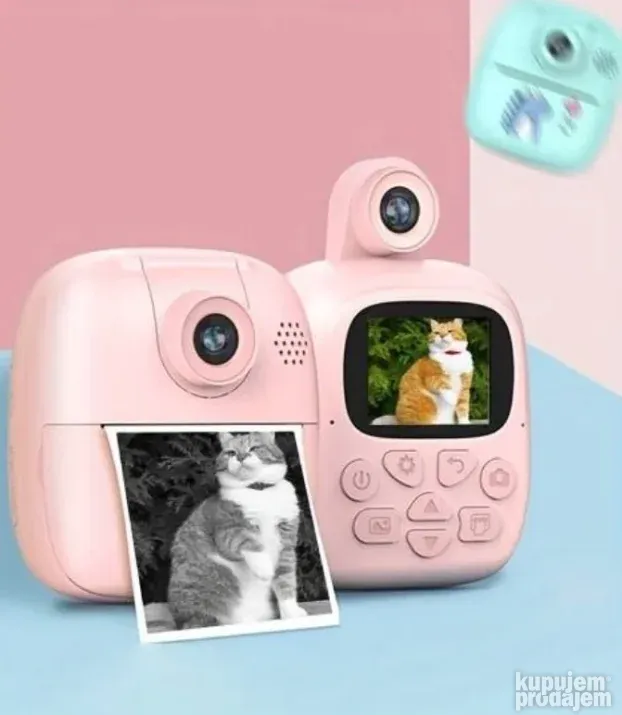 2u1 Foto aparat Mini Stampac printer Za Decu Kamera Polaroid ...