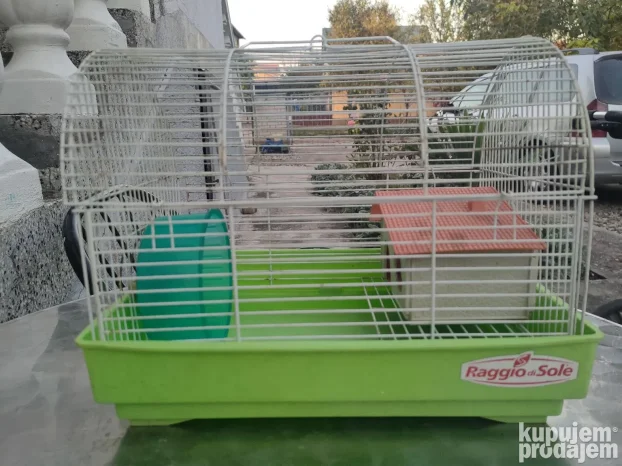 Kavez sa kućicom za hrčka - KupujemProdajem