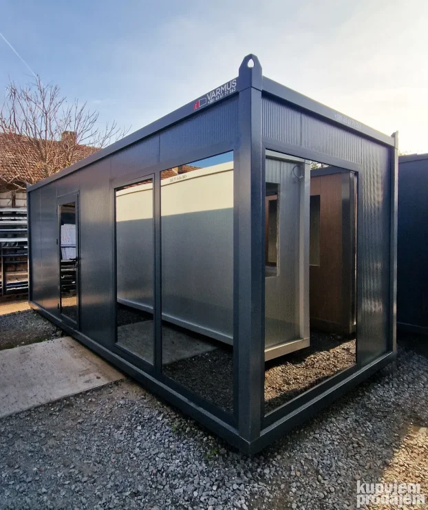 AKCIJA! Kontejner vikendica antracit - Varmus - KupujemProdajem