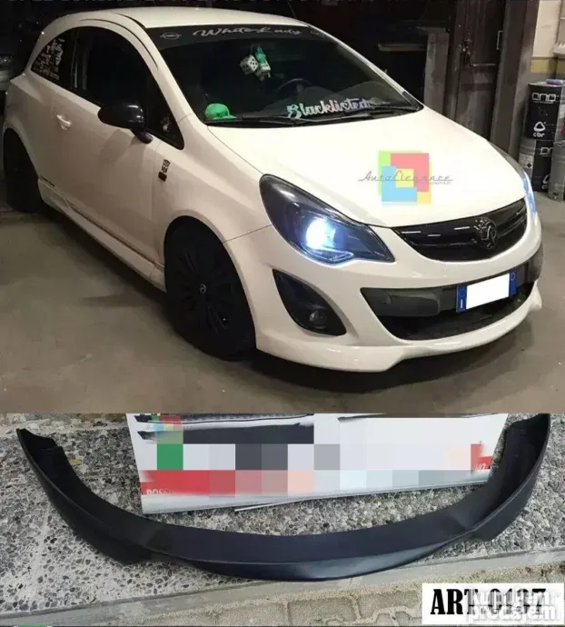 Opel Corsa D OPC-line prednji spoiler (05/2011 - 2014) - KupujemProdajem