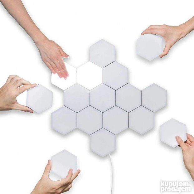 Šestougaone zidne LED lampe - KupujemProdajem
