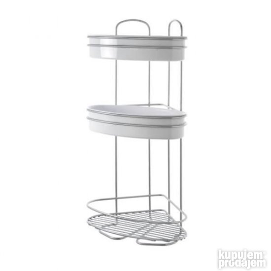 Ugaona polica ovalna Metaltex Orbit - KupujemProdajem