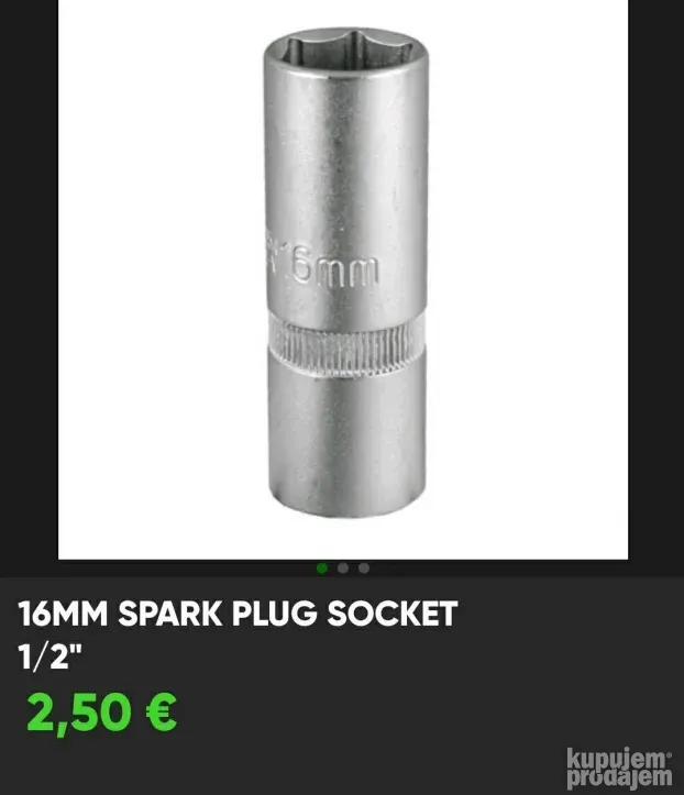 Gedore 1/2 16mm za svecice sa magnetom JBM - KupujemProdajem