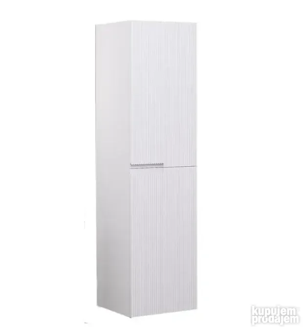 Vertikala Lineart Drop Matt White - Elegantni ormarić za kup ...