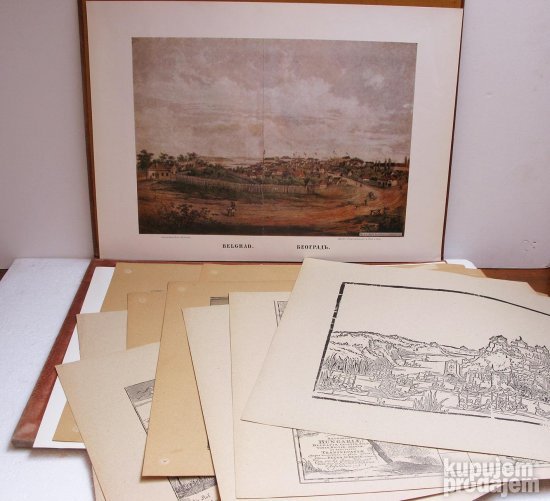 Deluxe mapa Muzeja grada Beograda - KupujemProdajem