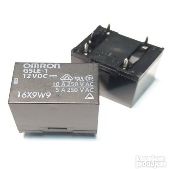 Relej 12V - 10A rele Omron G5LE-1 DC12 - KupujemProdajem