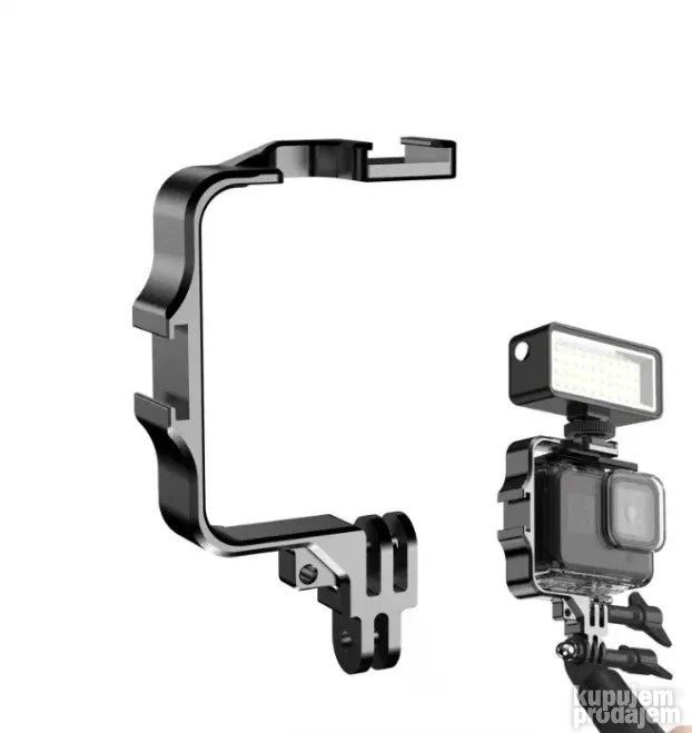 GoPro 13 12 11 10 9 8 aluminijumski ram nosac vlog - KupujemProdajem