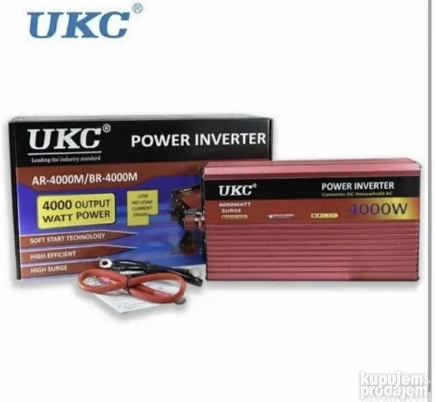 UKC power inverter - pretvarač napona sa 12V na 220V 4000W ...