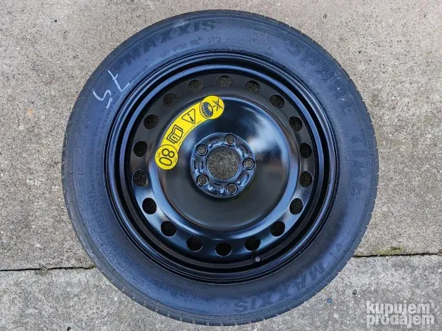 FORD rezervni točak 17 5x108 copavac FORD 155 70 17 - KupujemProdajem