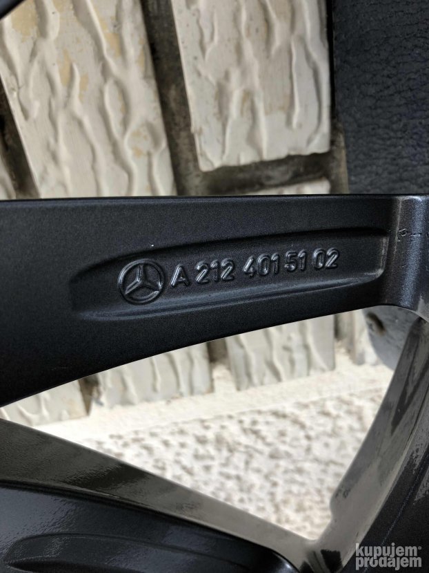 19 Mercedes AMG Original E63 W212 alu felne 5x112 TOP - KupujemProdajem