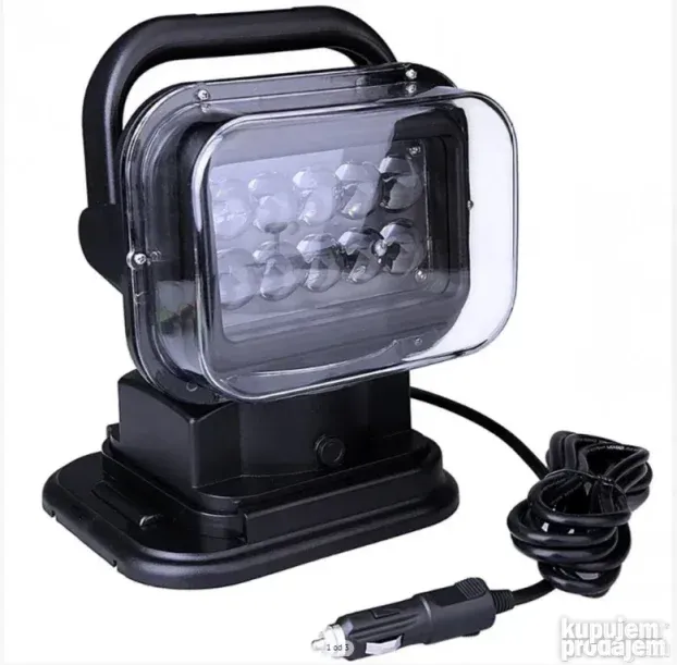Radni far za terenska vozila rotacioni + daljinski 12/24v - KupujemProdajem