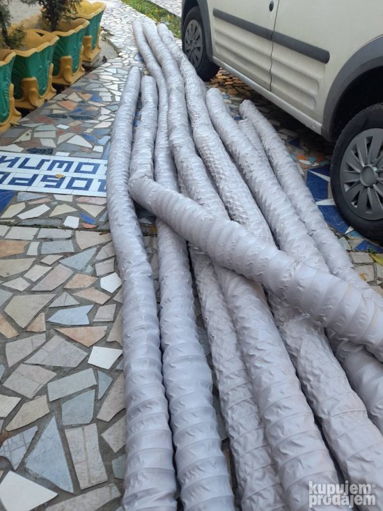 Crevo za ventilaciju aspirator Vazduh fi120mm pvc+platno - KupujemProdajem