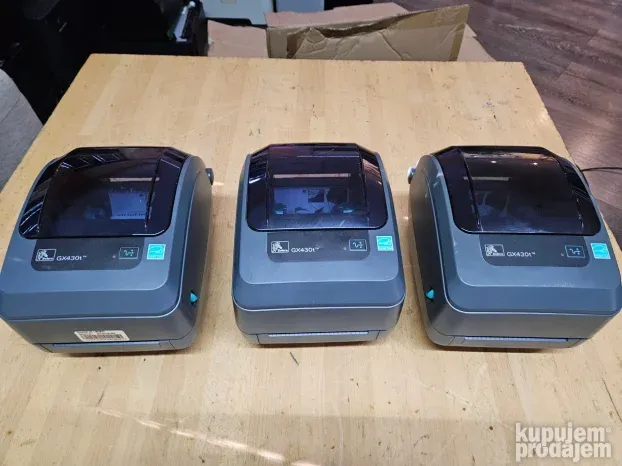 Zebra GX430t termalni transfer stampac za nalepnice i papir ...