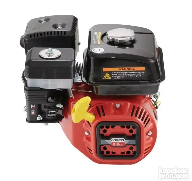 Benzinski motor Loncin LC170F 7,5 KS 212 cm3 konus za freze ...