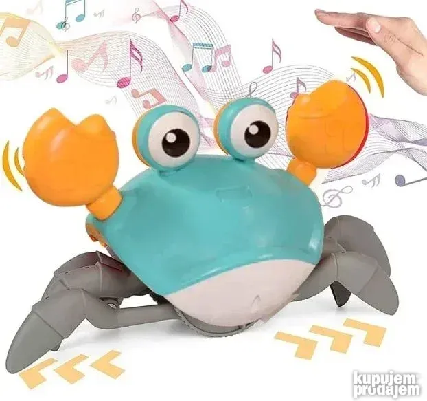 Zabavna muzička kraba za dečake sa senzorom za pokret - KupujemProdajem