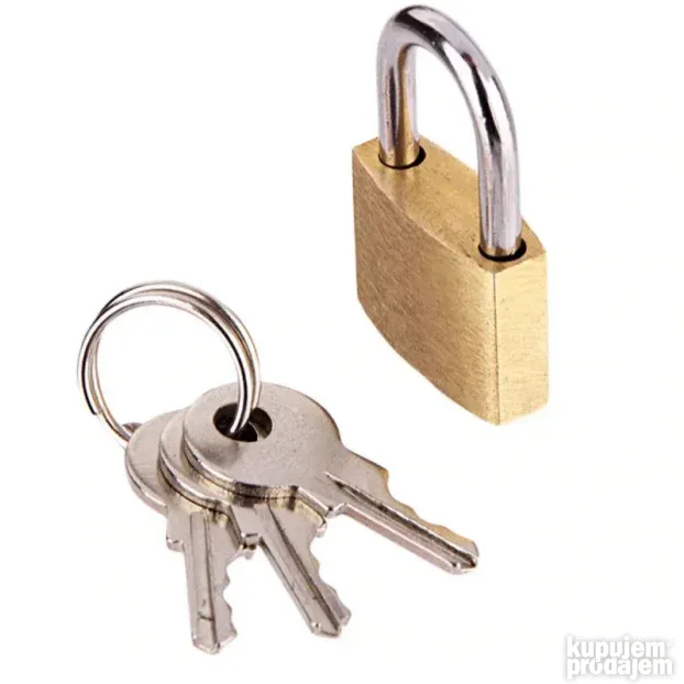 Padlock - Sigurnosni katanac sa 3 ključa - KupujemProdajem