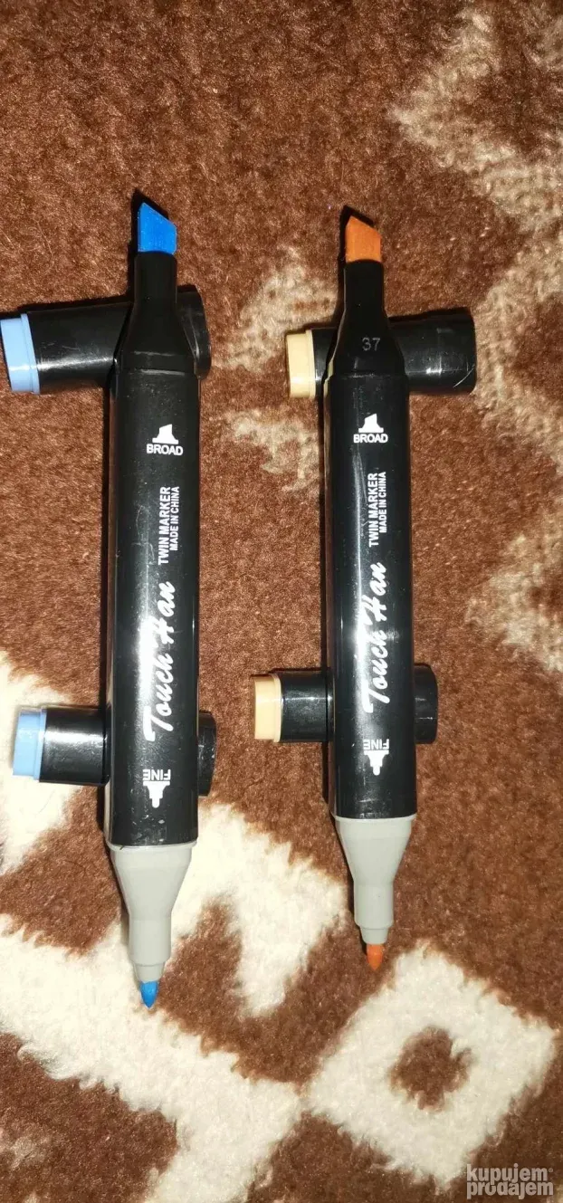 Dvostrani Markeri 48-80-120 Nijansi SET Novo Akcija - KupujemProdajem