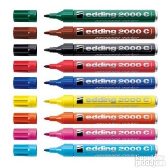 Permanent marker Edding E-2000C 1,5-3mm - KupujemProdajem
