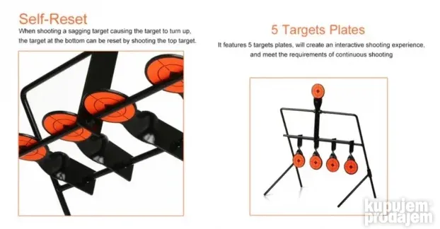 Meta Za Gadjanje Airgun Airsoft Model 1 - KupujemProdajem